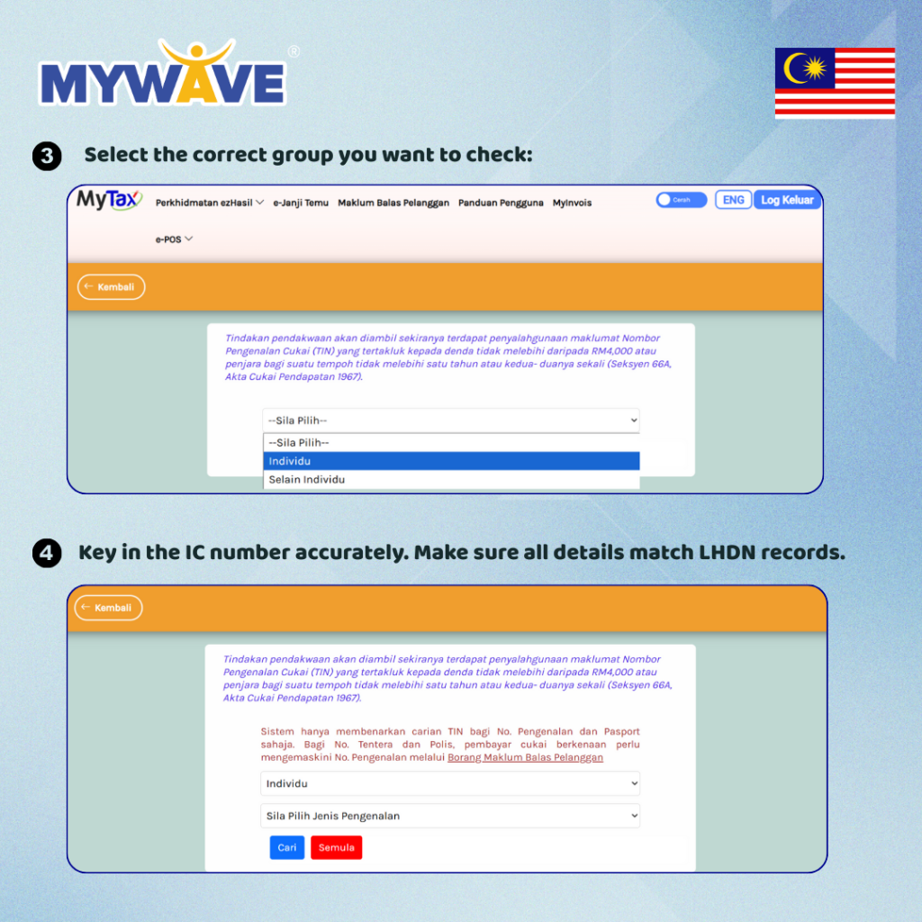 How to Check Your Tax Identification Number (TIN) on the MyTax Portal ...